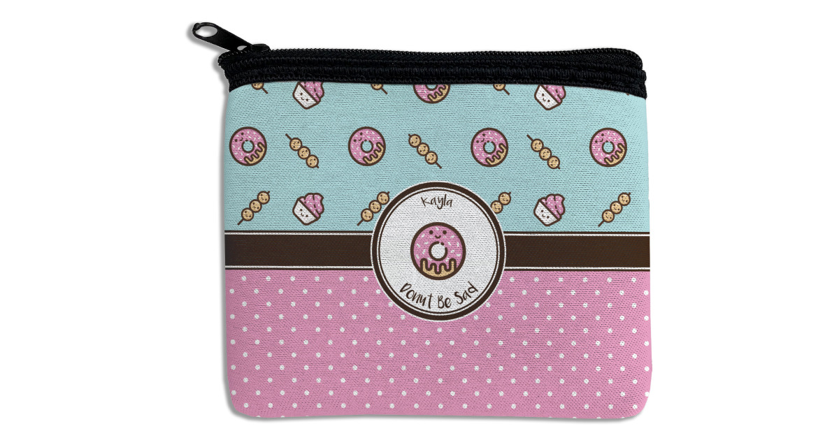 Custom Donuts Rectangular Coin Purse (Personalized) | YouCustomizeIt
