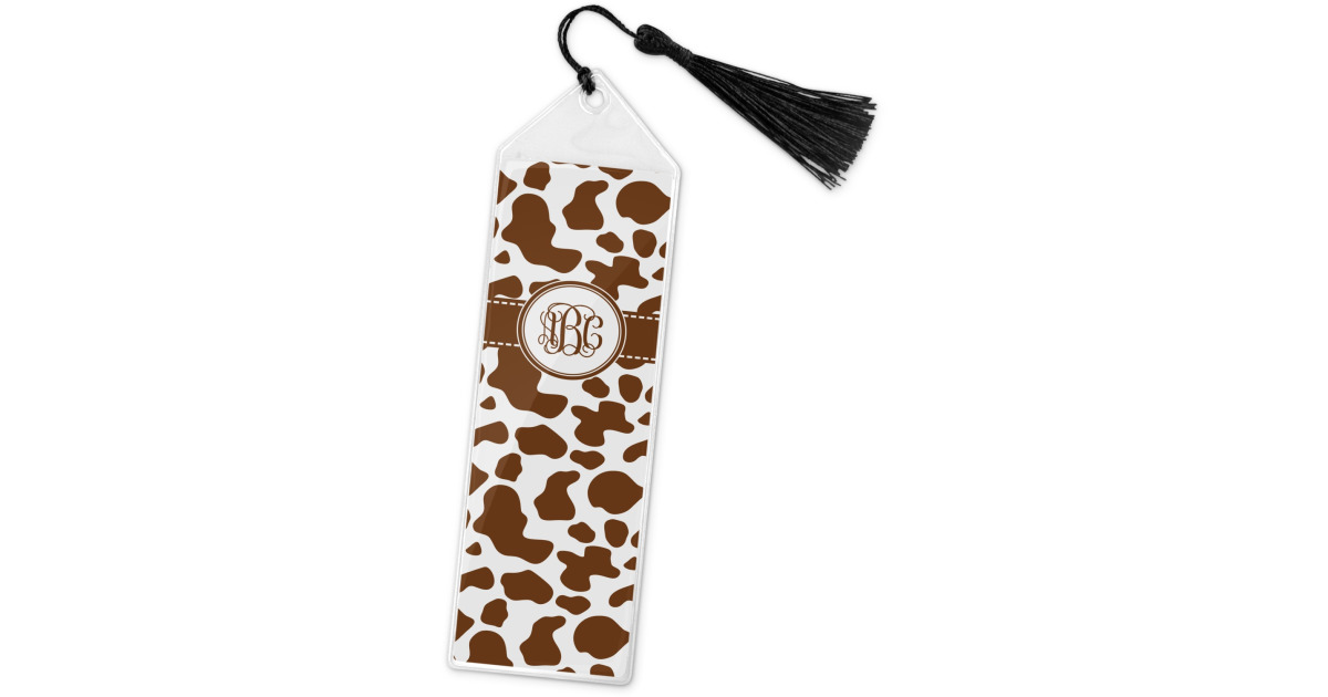 Custom Cow Print Book Mark w/Tassel (Personalized) | YouCustomizeIt