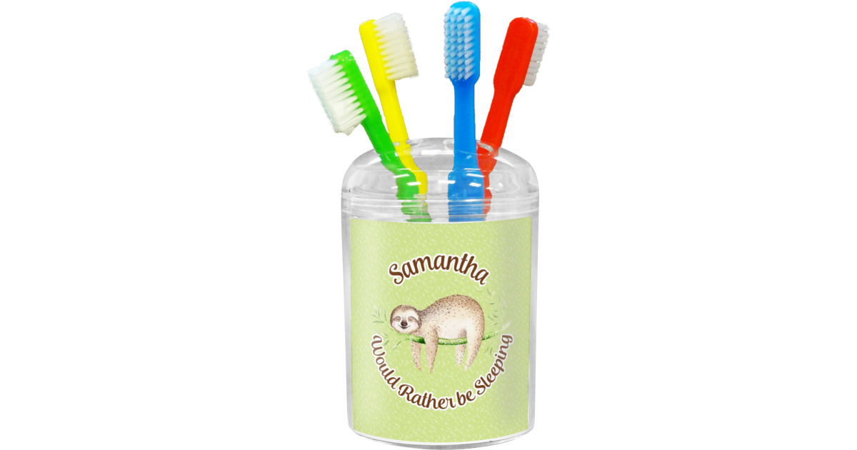 Custom Sloth Toothbrush Holder (Personalized) | YouCustomizeIt