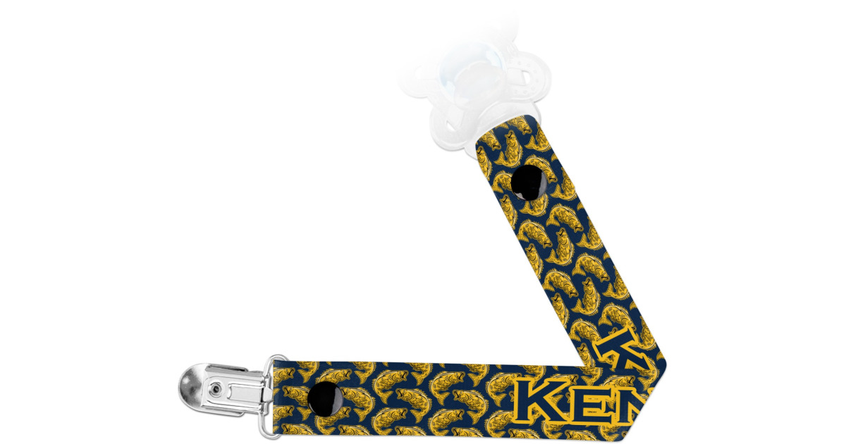 Custom Fish Pacifier Clip (Personalized) | YouCustomizeIt