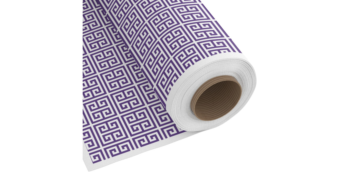 Custom Greek Key Fabric by the Yard | YouCustomizeIt