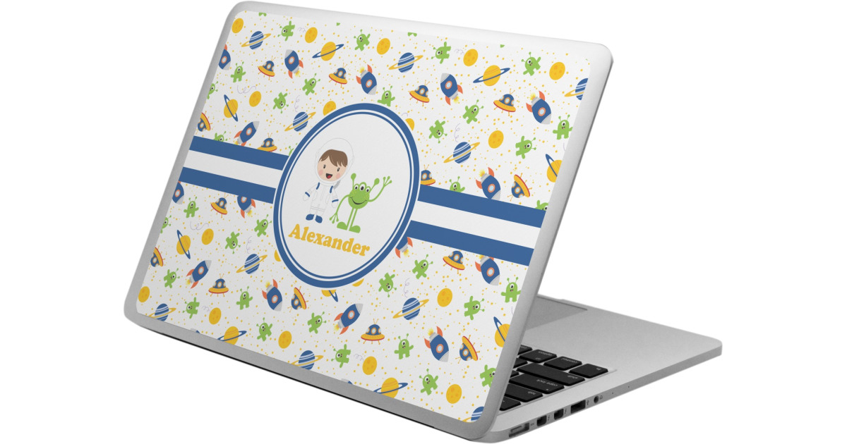 Custom Boy's Space Themed Laptop Skin - Custom Sized (Personalized ...