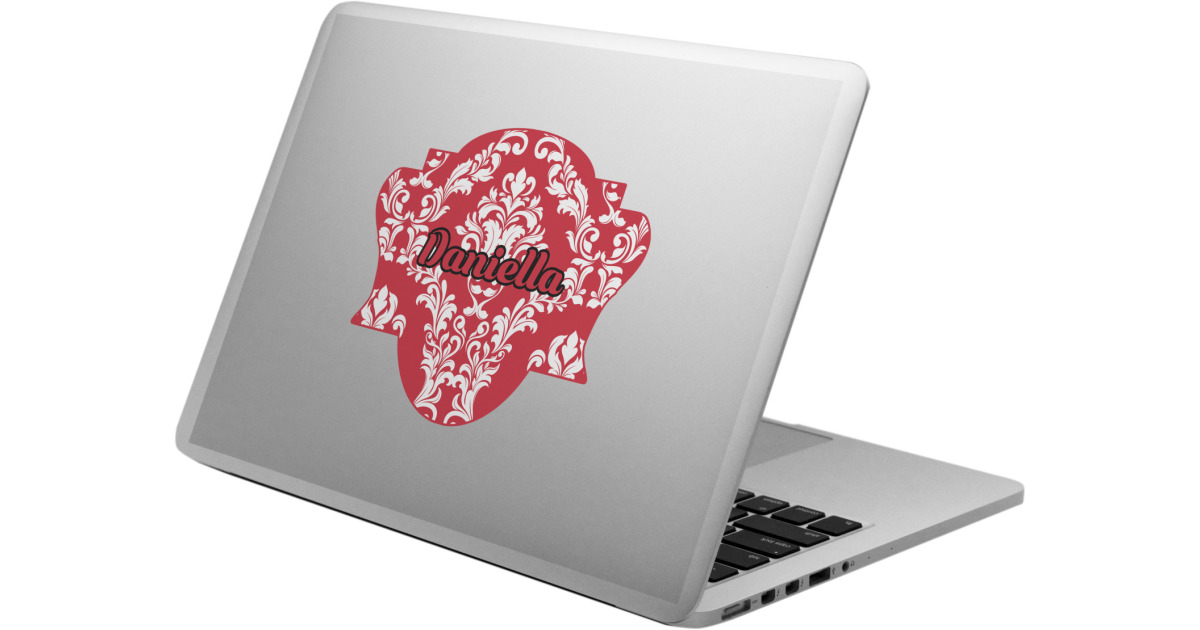 Custom Damask Laptop Decal (Personalized) | YouCustomizeIt