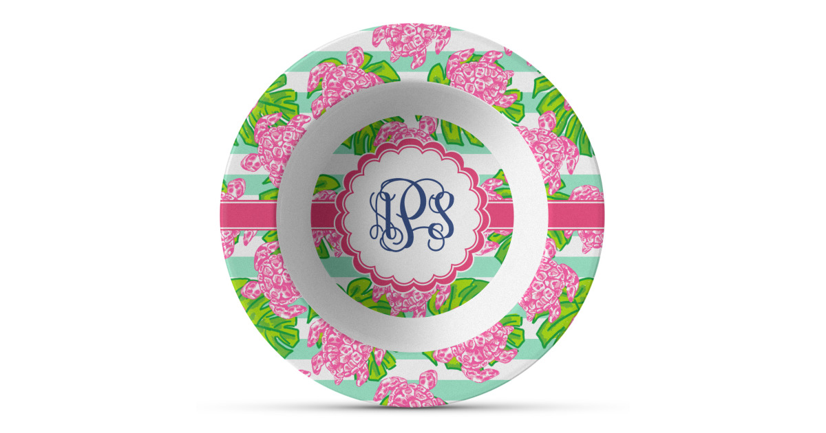 Custom Preppy Plastic Bowl - Microwave Safe - Composite Polymer ...