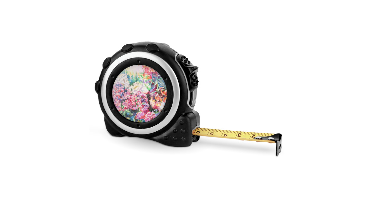 Custom Watercolor Floral Tape Measure - 16 Ft | YouCustomizeIt