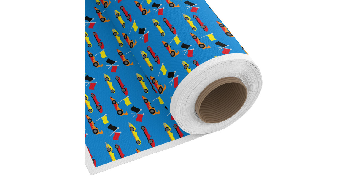 Custom Racing Car Fabric by the Yard | YouCustomizeIt