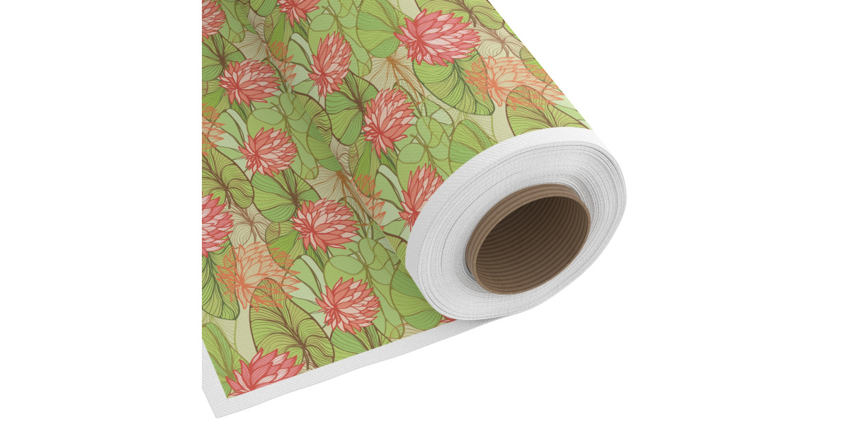 Custom Lily Pads Fabric by the Yard | YouCustomizeIt