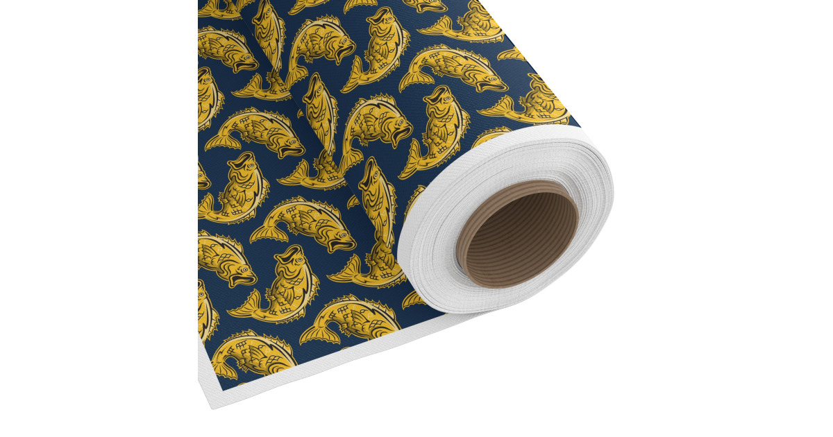 Custom Fish Fabric by the Yard - PIMA Combed Cotton | YouCustomizeIt