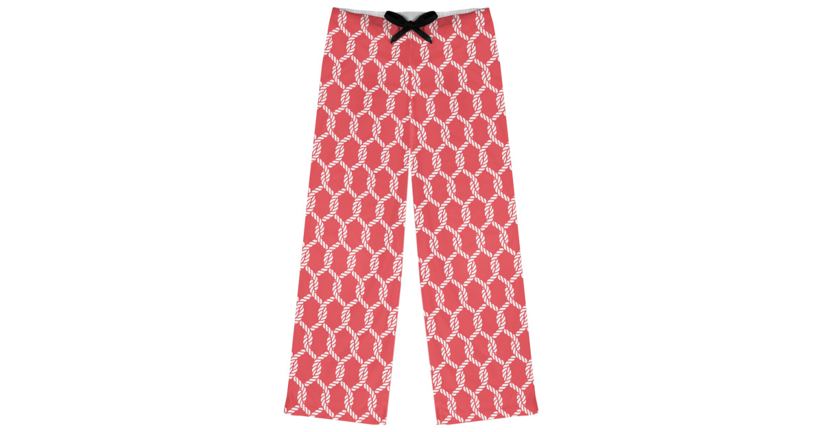 Custom Linked Rope Womens Pajama Pants | YouCustomizeIt