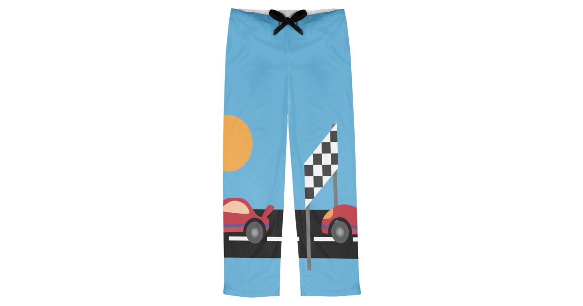 Custom Race Car Mens Pajama Pants | YouCustomizeIt