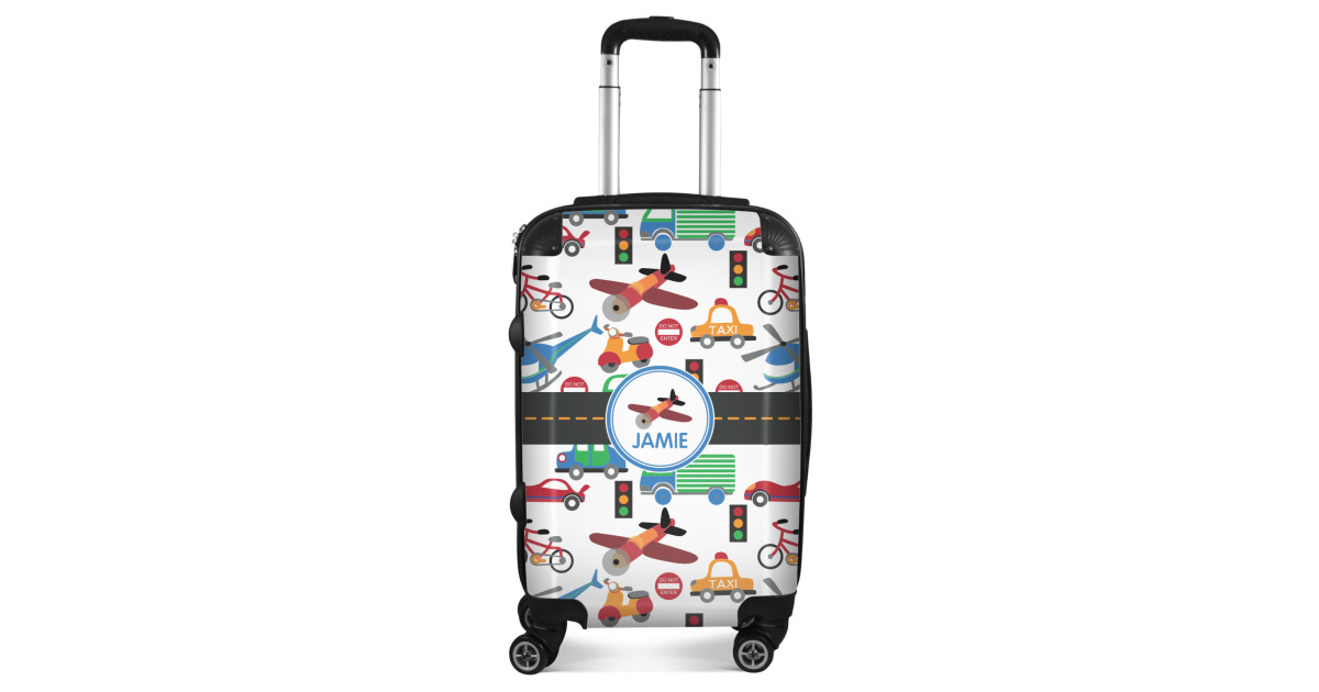 Custom Transportation Suitcase (Personalized) | YouCustomizeIt