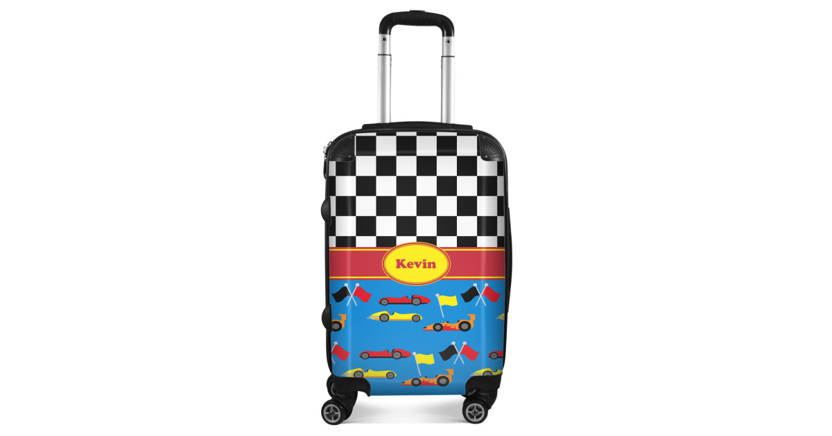 Custom Racing Car Suitcase (Personalized) | YouCustomizeIt