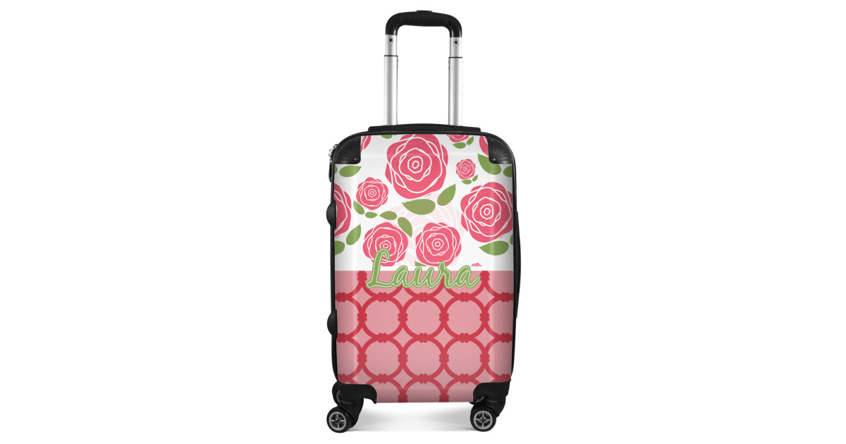 Custom Roses Suitcase (Personalized) | YouCustomizeIt