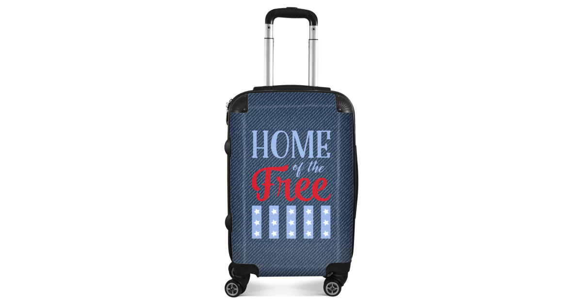 Custom American Quotes Suitcase | YouCustomizeIt