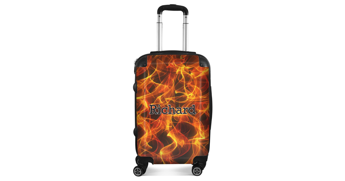 Custom Fire Suitcase (Personalized) | YouCustomizeIt