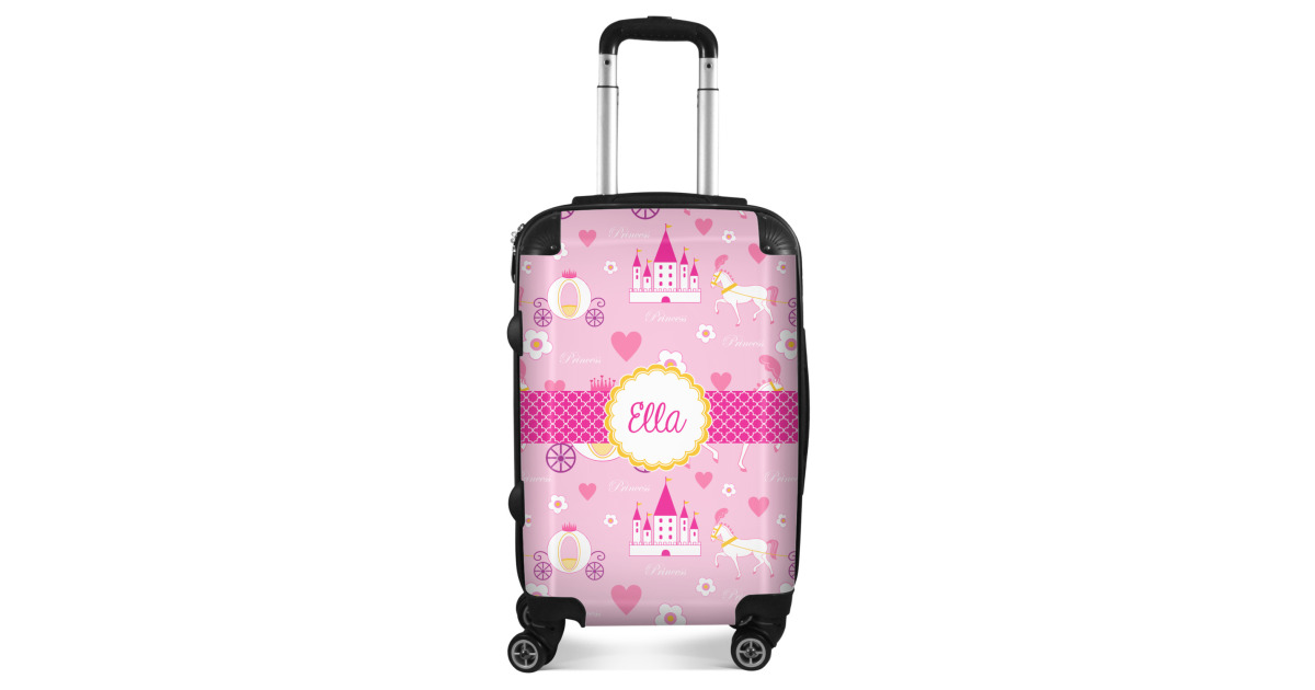 Custom Princess Carriage Suitcase - 20" Carry On (Personalized ...