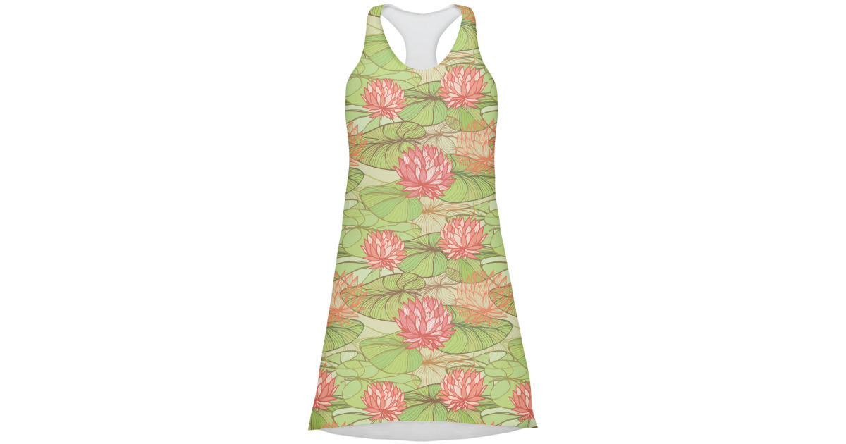 Custom Lily Pads Racerback Dress | YouCustomizeIt