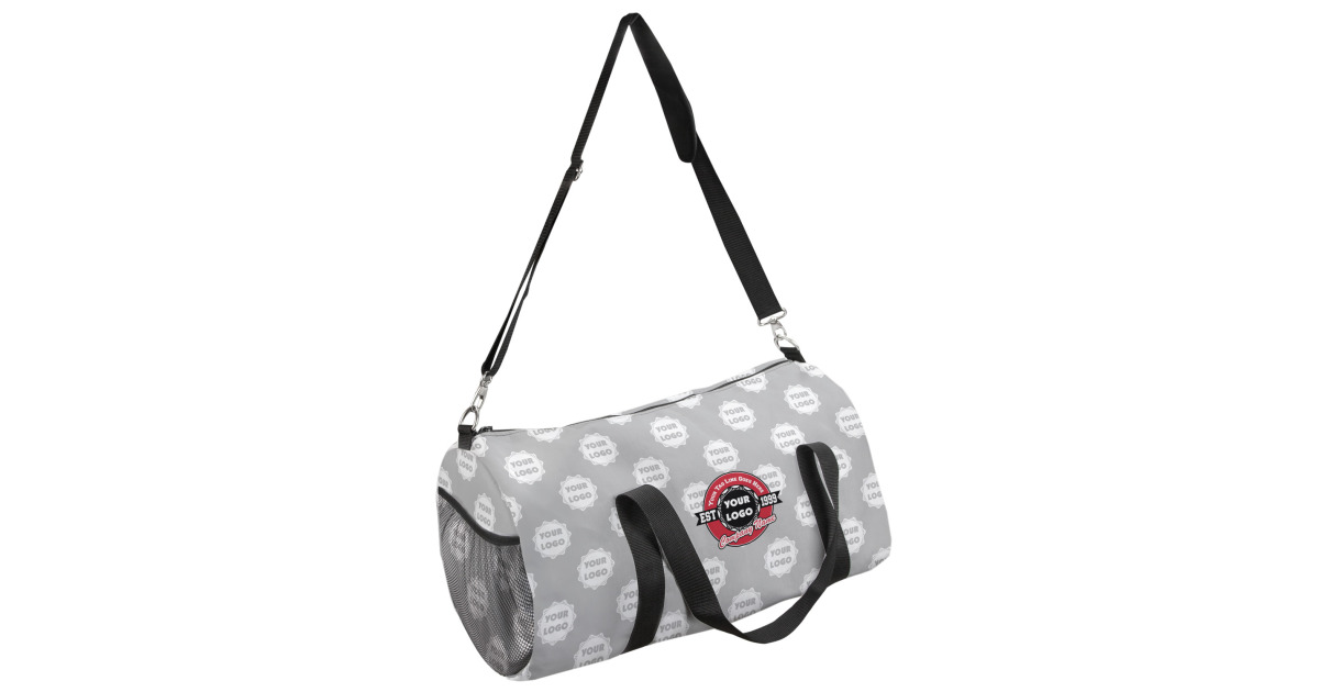 Custom Logo & Tag Line Duffel Bag w/ Logos | YouCustomizeIt