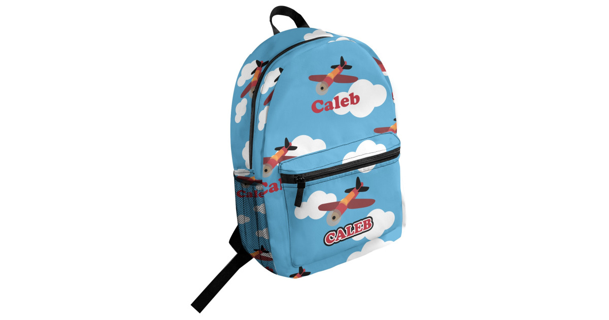 Custom Airplane Student Backpack (Personalized) | YouCustomizeIt