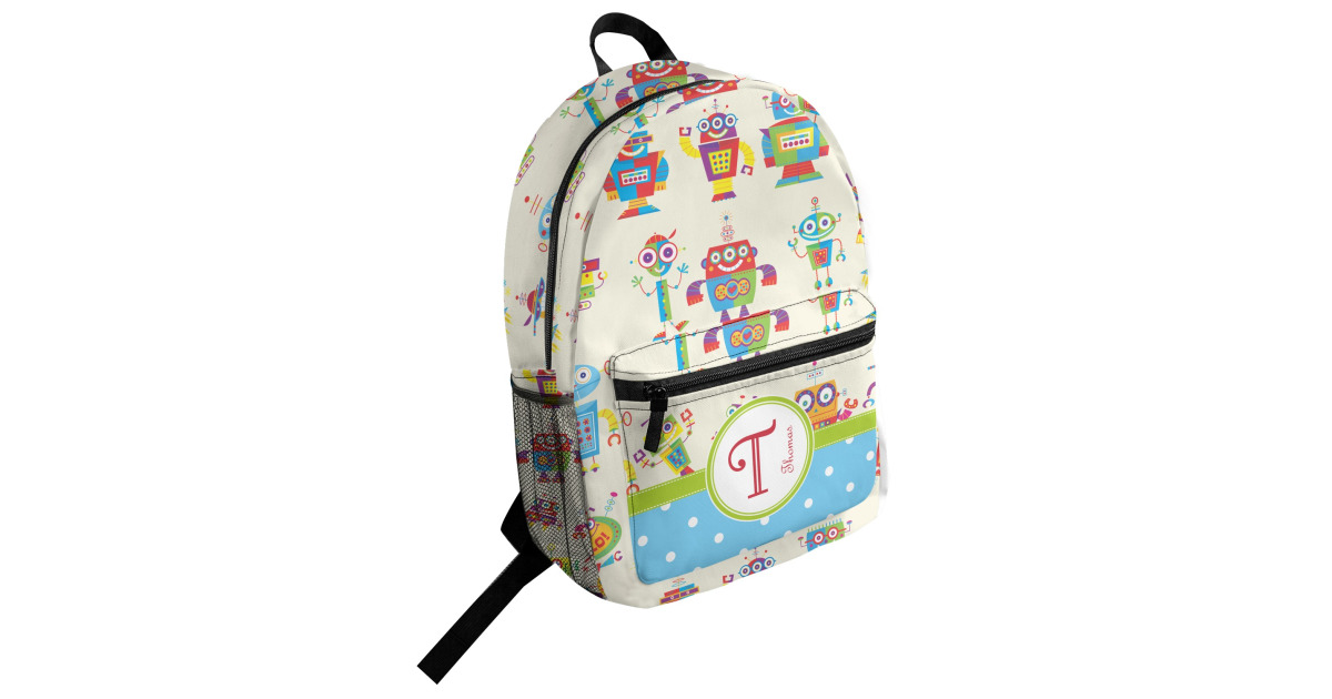Custom Rocking Robots Student Backpack (Personalized) | YouCustomizeIt