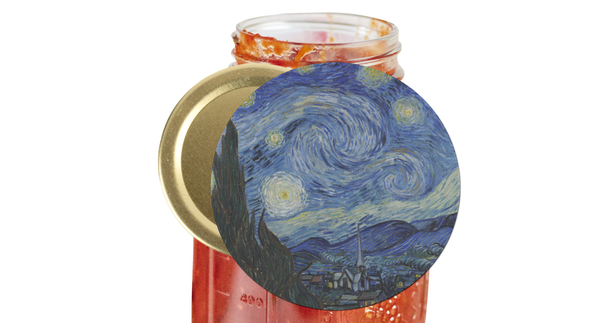 Custom The Starry Night (Van Gogh 1889) Jar Opener | YouCustomizeIt