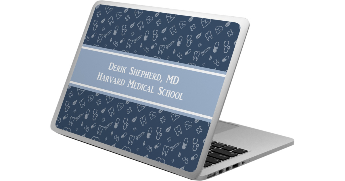 Custom Medical Doctor Laptop Skin - Custom Sized (Personalized ...