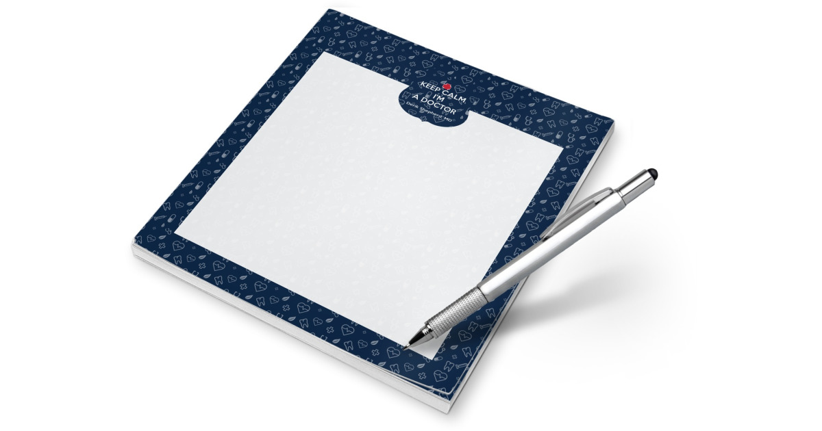 Custom Medical Doctor Notepad (Personalized) | YouCustomizeIt