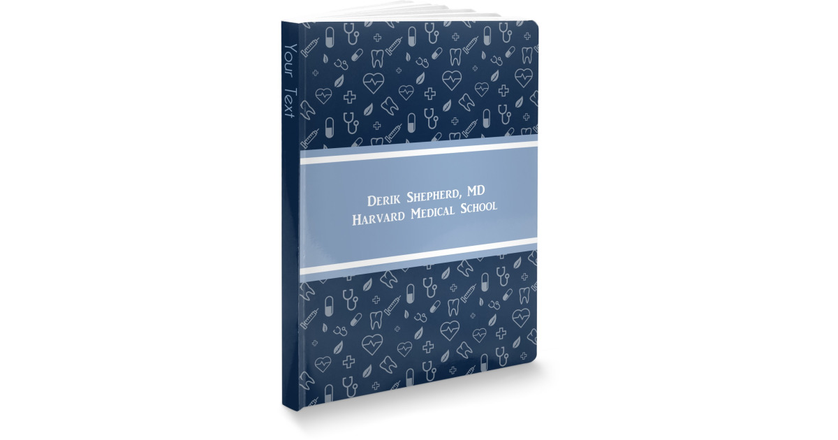 Custom Medical Doctor Softbound Notebook - 5.75" x 8" (Personalized ...