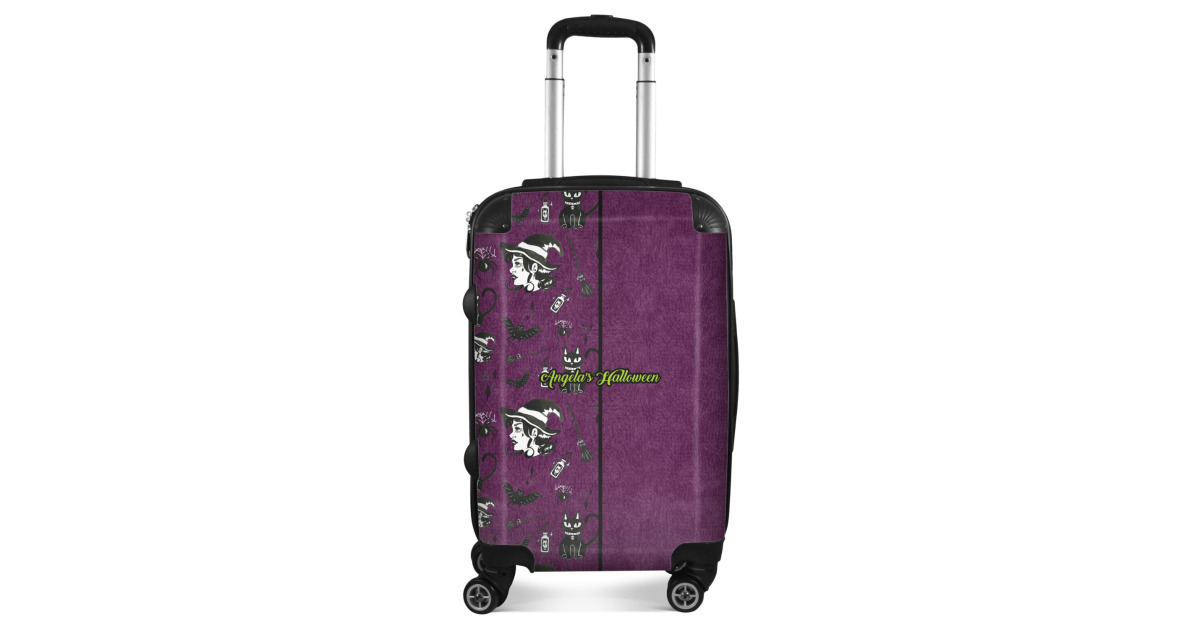 Custom Witches On Halloween Suitcase (Personalized) | YouCustomizeIt