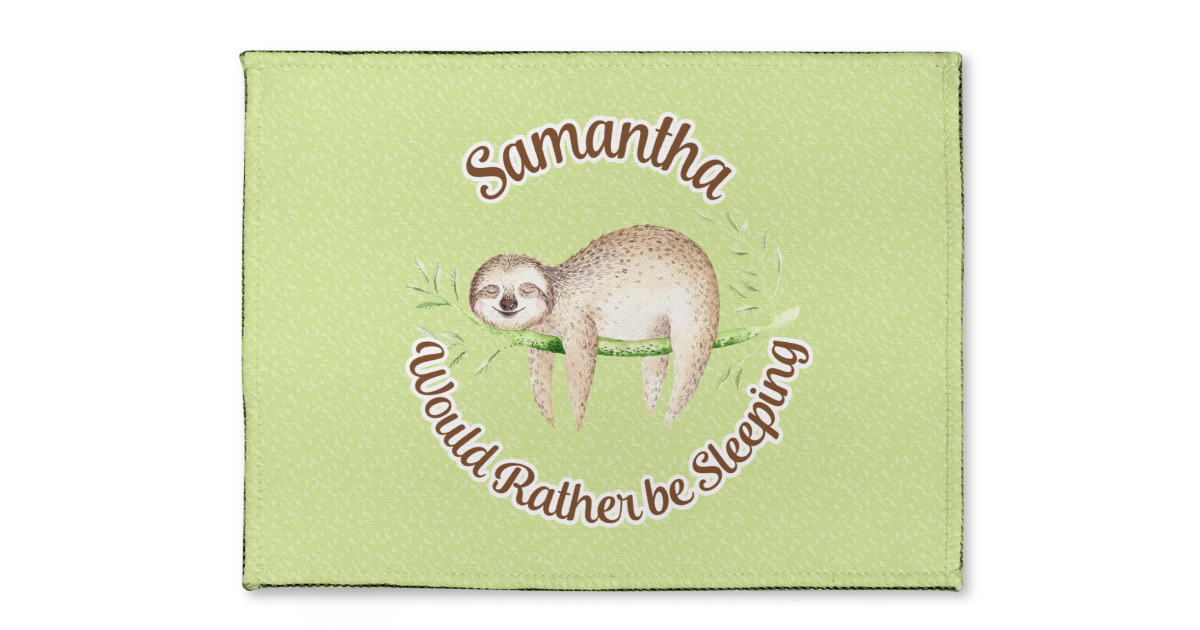 Custom Sloth Microfiber Screen Cleaner (Personalized) | YouCustomizeIt