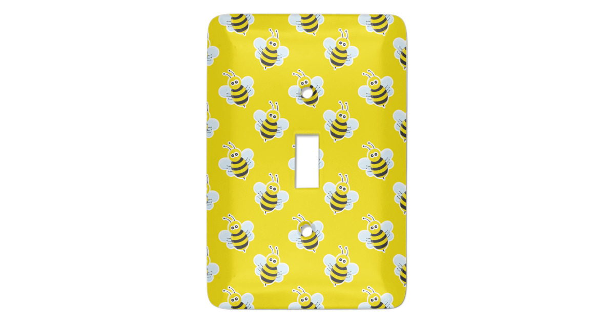 Custom Buzzing Bee Light Switch Cover | YouCustomizeIt