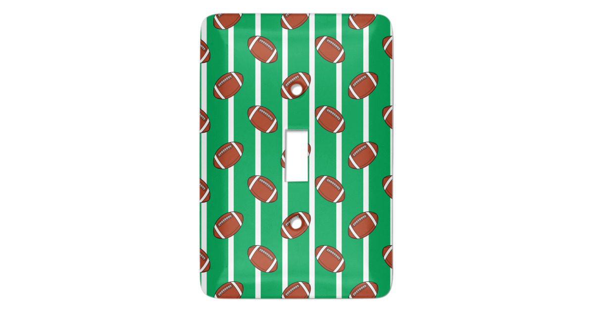 Custom Football Light Switch Cover | YouCustomizeIt