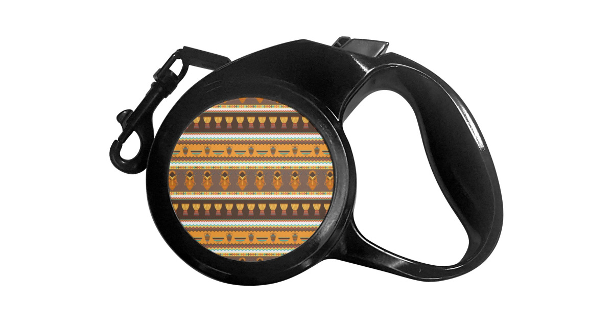 Custom African Masks Retractable Dog Leash | YouCustomizeIt