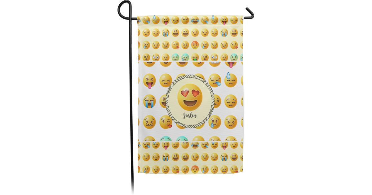 Custom Emojis Garden Flag (Personalized) | YouCustomizeIt