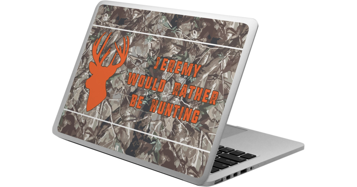 Custom Hunting Camo Laptop Skin - Custom Sized (Personalized ...