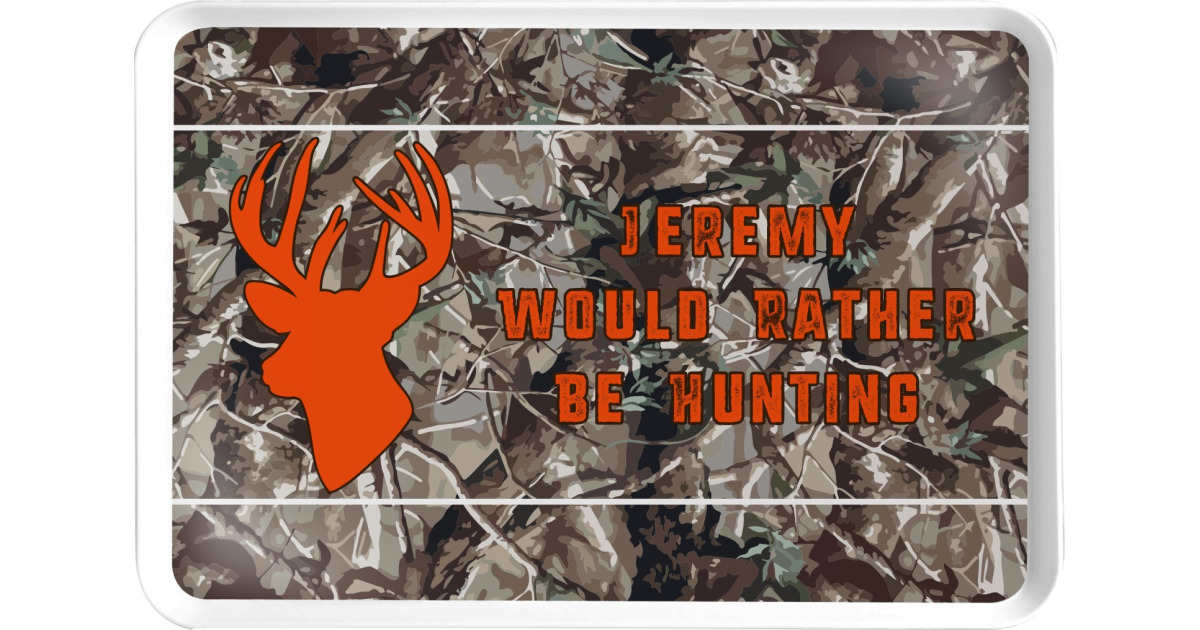 Custom Hunting Camo Serving Tray (Personalized) | YouCustomizeIt