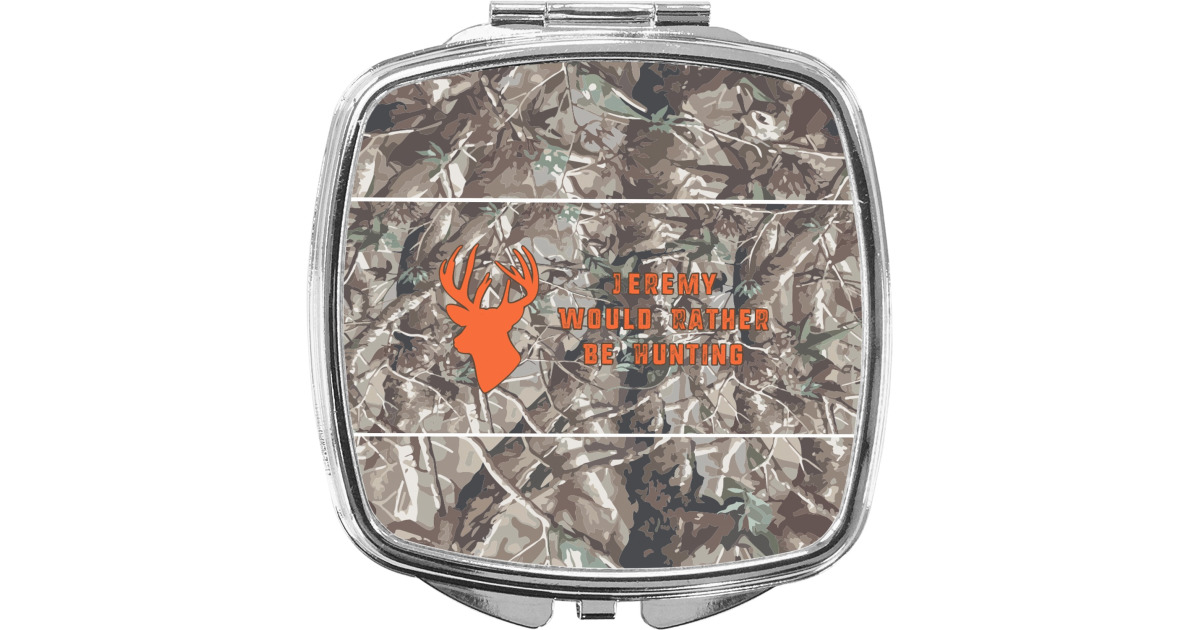 Custom Hunting Camo Compact Makeup Mirror (Personalized) | YouCustomizeIt