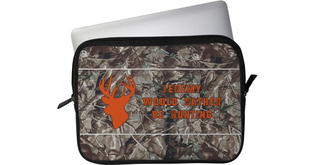 Custom Hunting Camo Laptop Sleeve / Case - 13" (Personalized ...