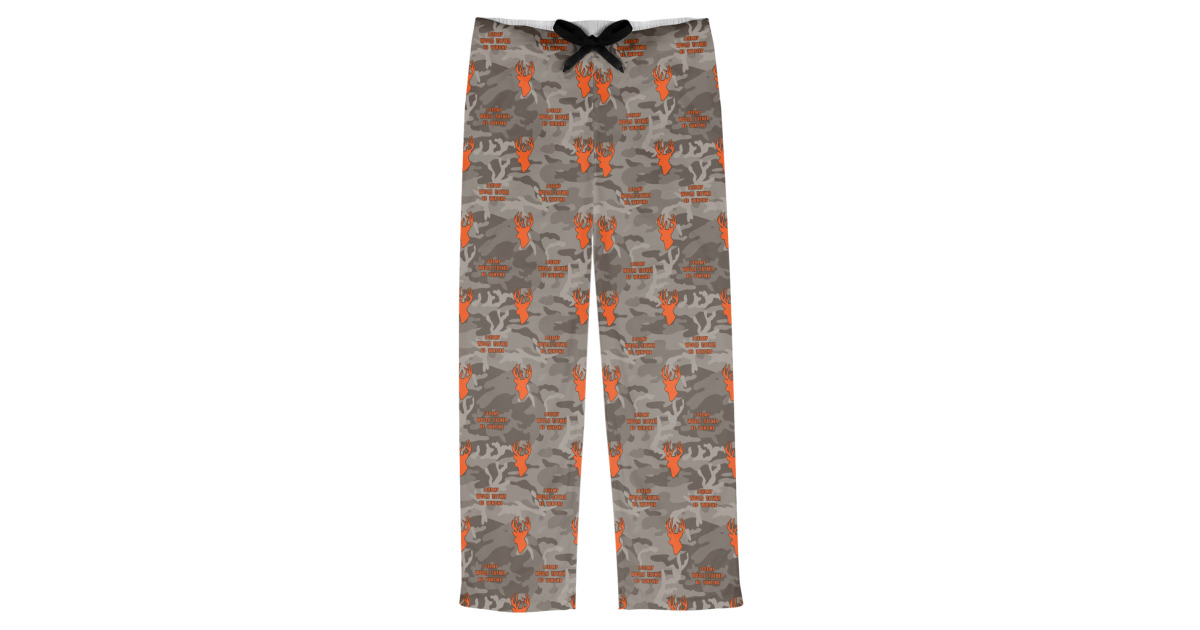 Custom Hunting Camo Mens Pajama Pants (Personalized) | YouCustomizeIt