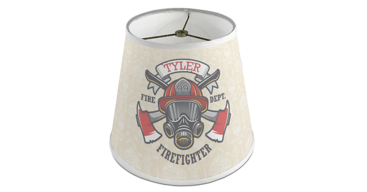 Custom Firefighter Empire Lamp Shade (Personalized) | YouCustomizeIt