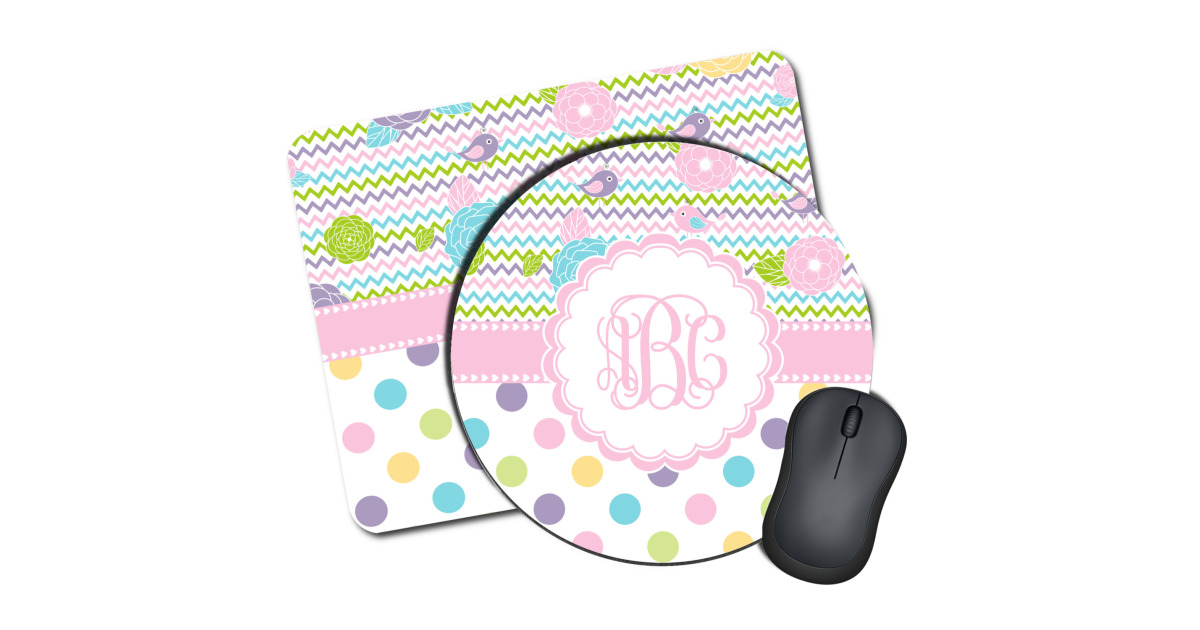 Custom Girly Girl Mouse Pad (Personalized) | YouCustomizeIt