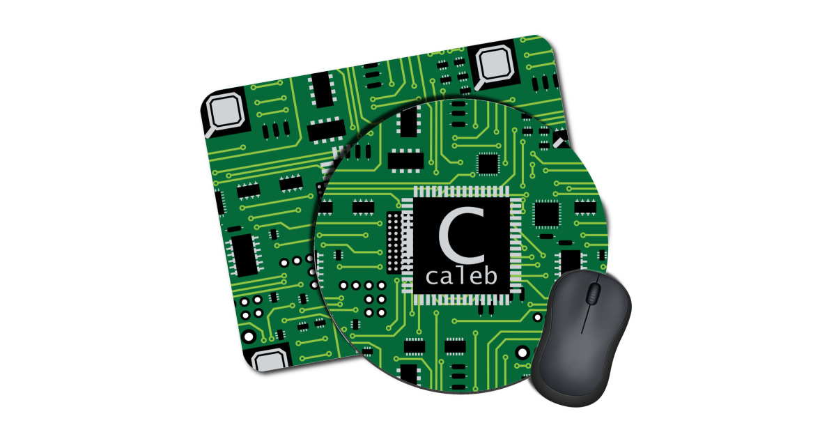 Custom Circuit Board Mouse Pad (Personalized) | YouCustomizeIt