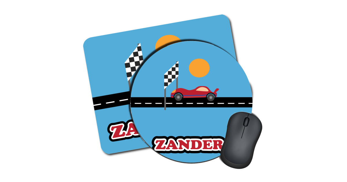 Custom Race Car Mouse Pad (Personalized) | YouCustomizeIt