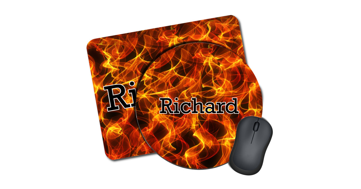 Custom Fire Mouse Pad (Personalized) | YouCustomizeIt