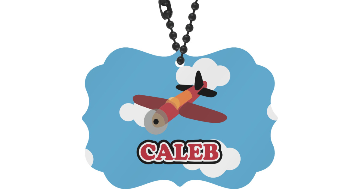 Custom Airplane Rear View Mirror Decor (Personalized) | YouCustomizeIt