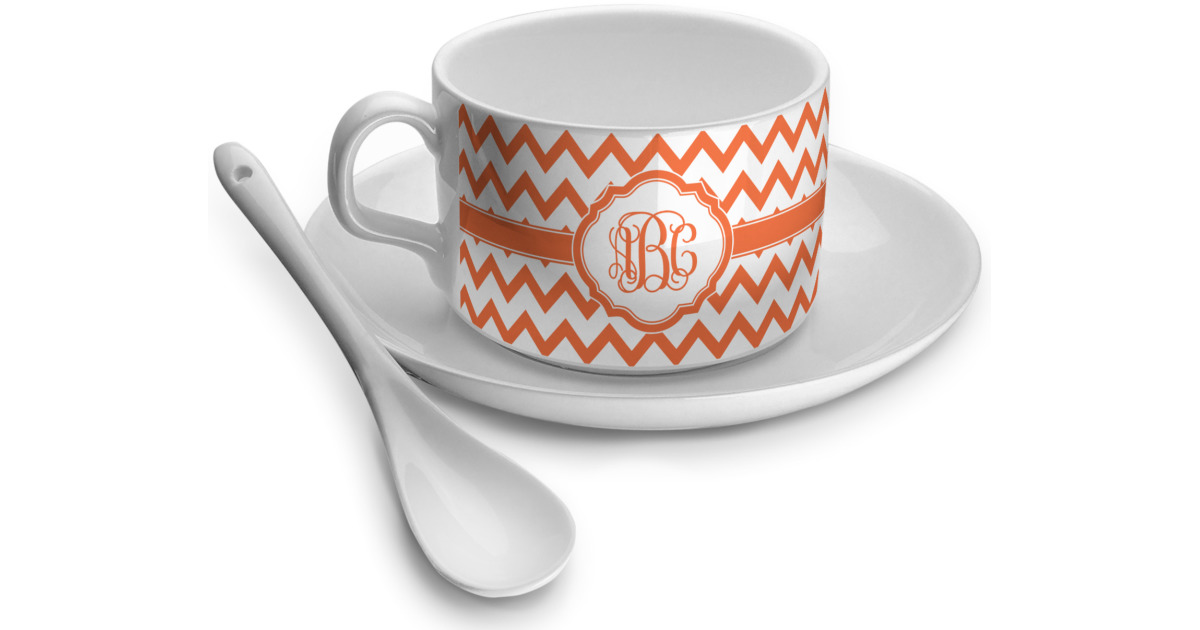 Custom Chevron Tea Cup (Personalized) | YouCustomizeIt