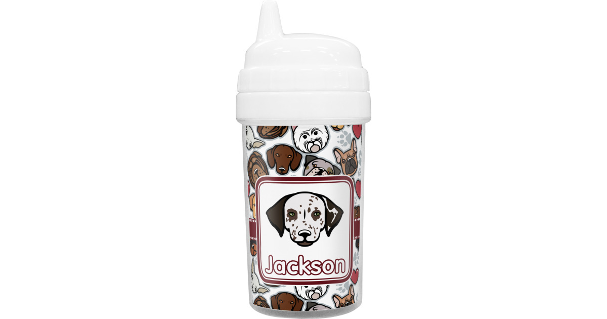 Custom Dog Faces Sippy Cup (Personalized) | YouCustomizeIt