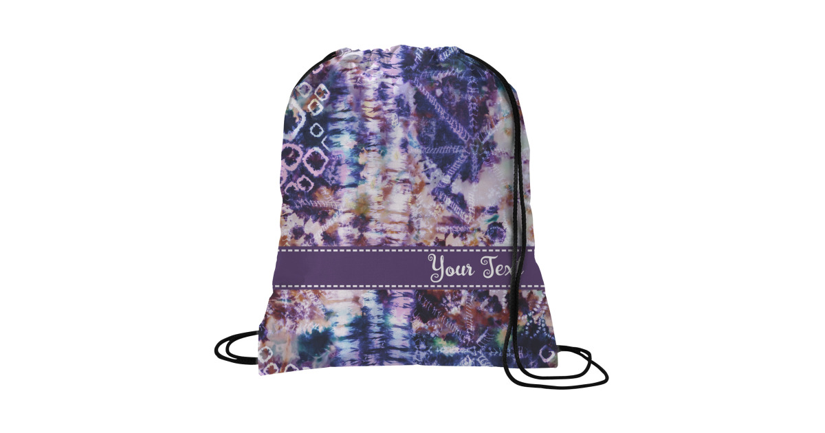 Custom Tie Dye Drawstring Backpack - Small (Personalized) | YouCustomizeIt