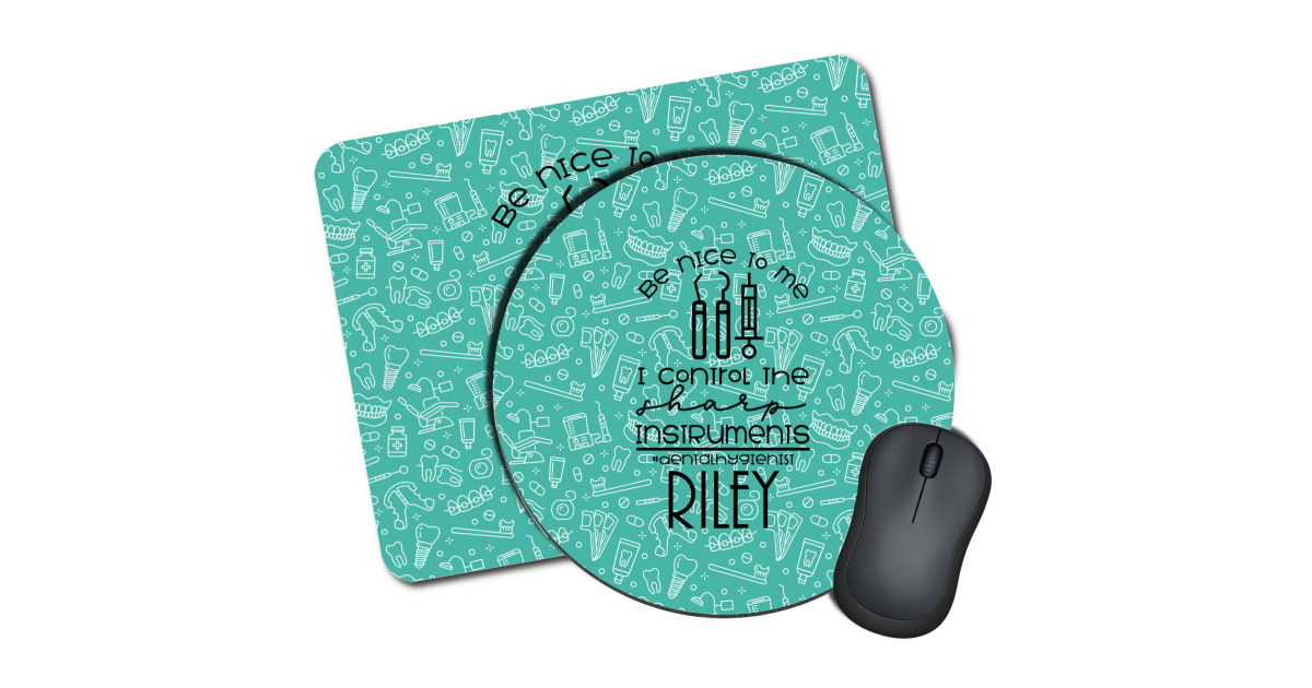 Custom Dental Hygienist Mouse Pad (Personalized) | YouCustomizeIt