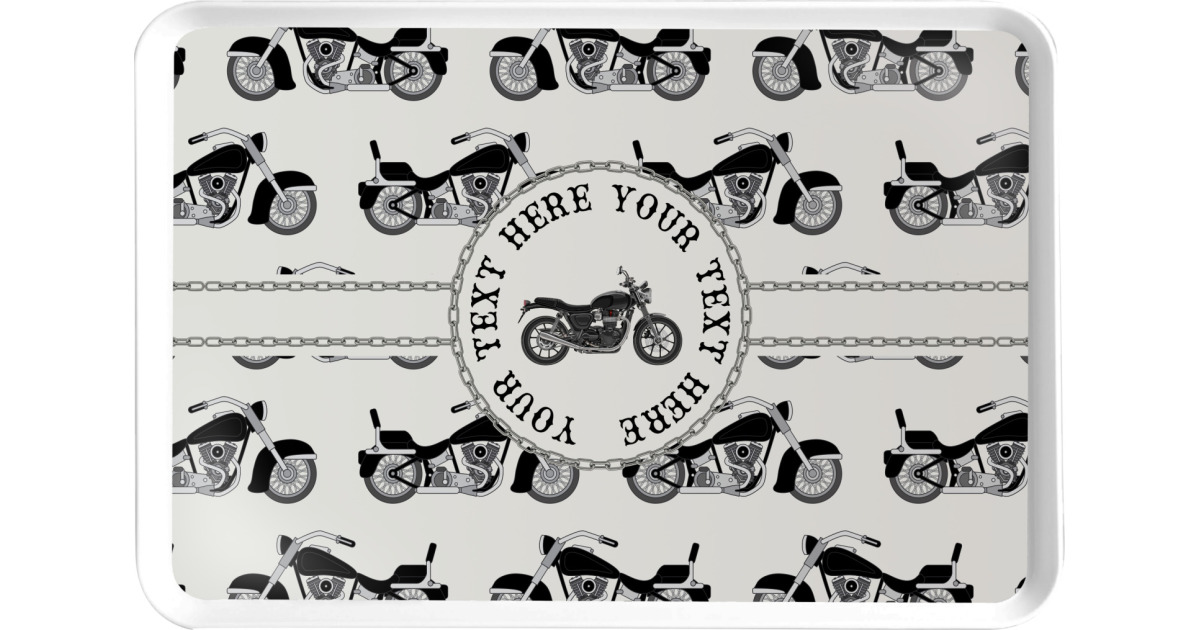 Custom Motorcycle Serving Tray (Personalized) | YouCustomizeIt